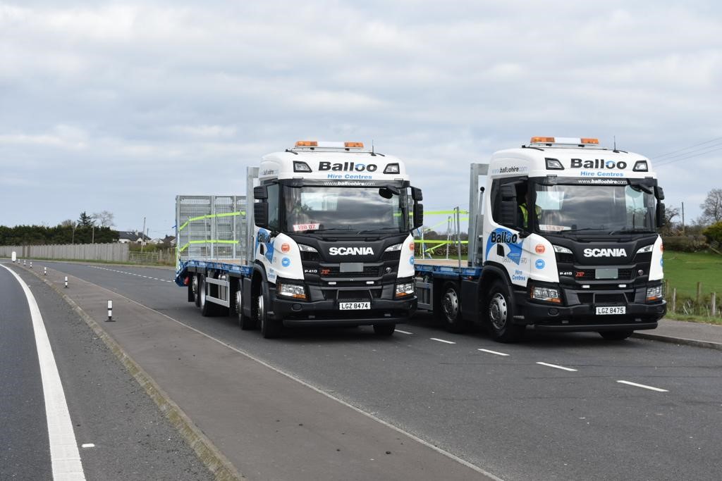 Balloo Hire Centres Scania XT Investment - Machinery Movers