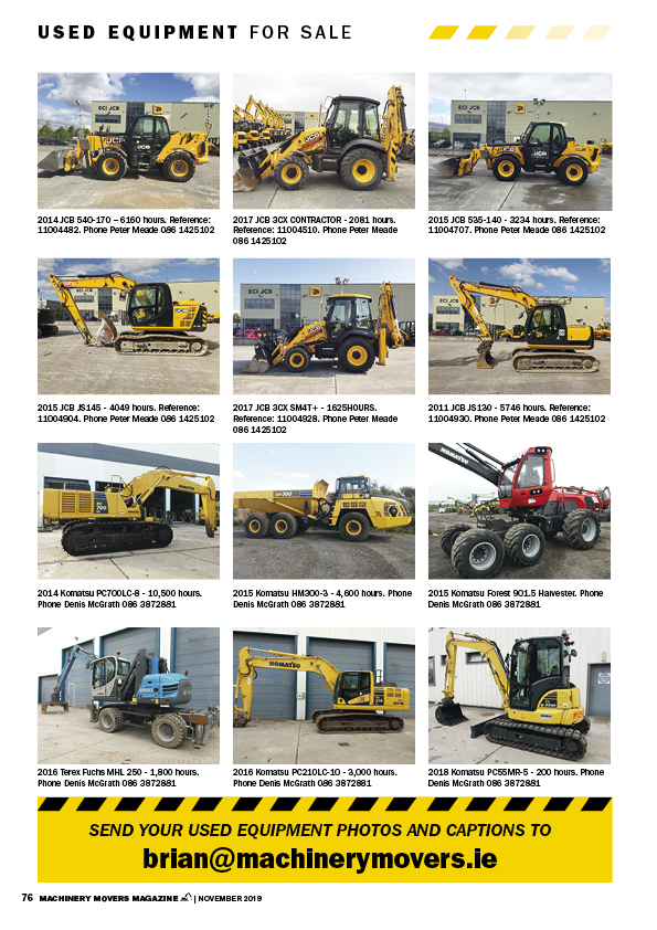 Used Equipment for Sale - Machinery Movers