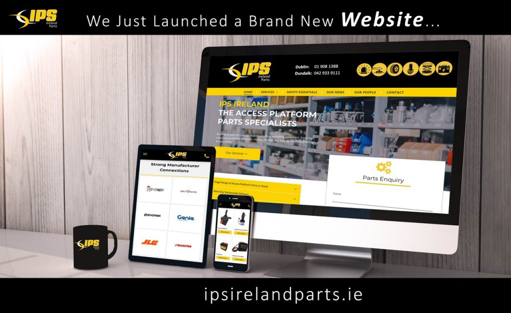 IPS Ireland Launches Brand New Website - Machinery Movers