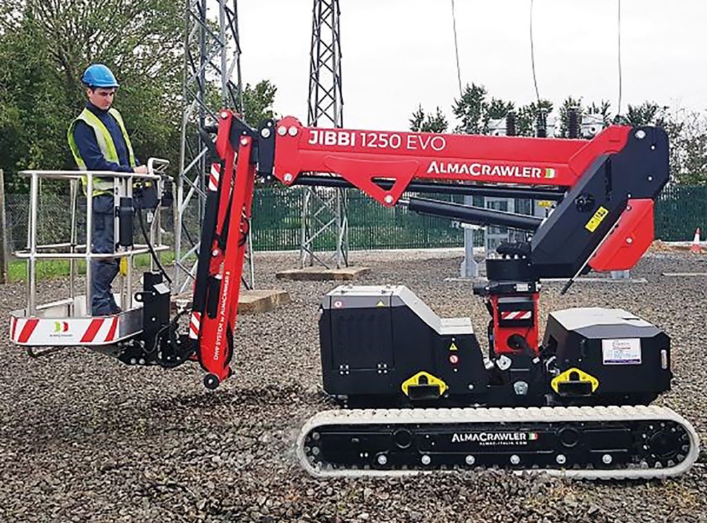 AlmaCrawler a success for Inspectec and the ESB - Machinery Movers