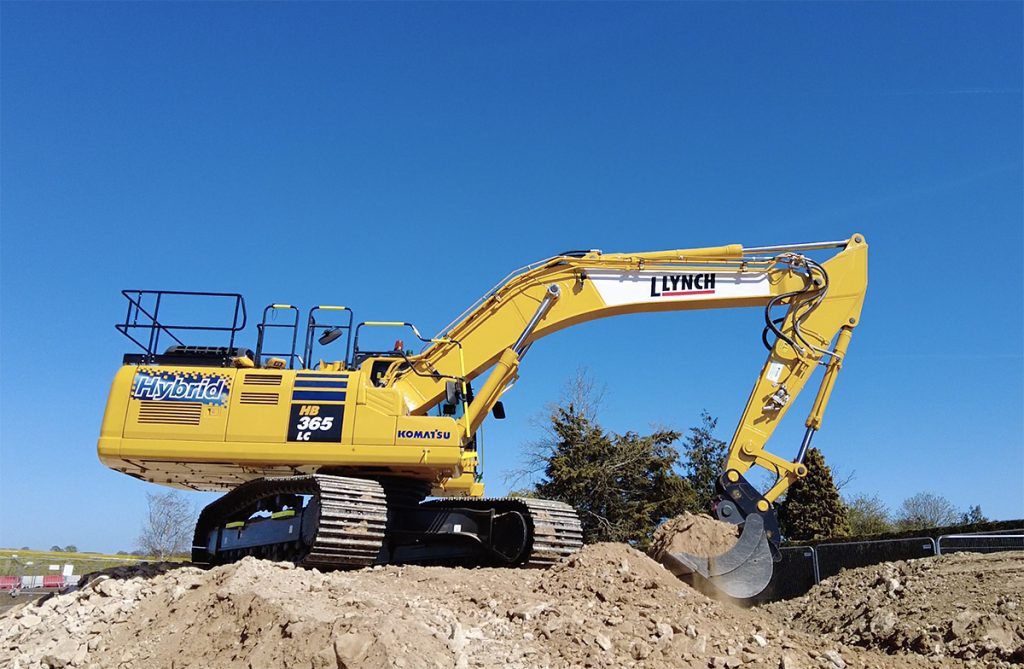 Hybrid Excavators and Opportunities in England - Machinery Movers