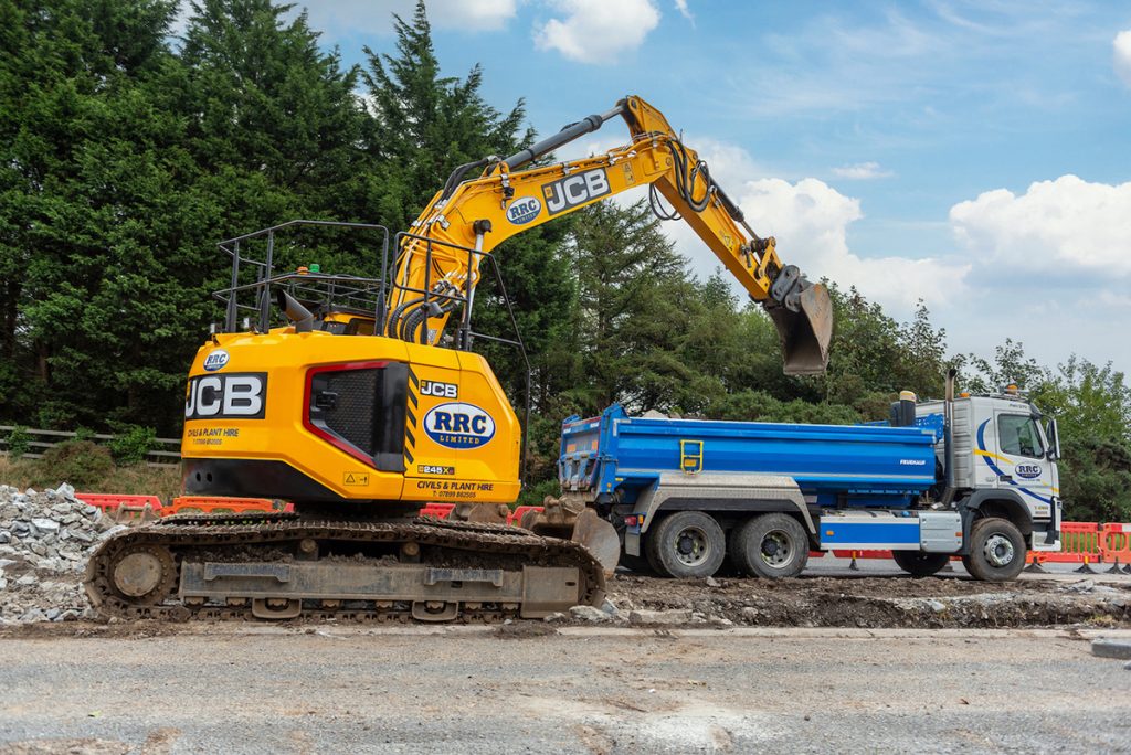 Contractor purchases first JCB 245XR in Northern Ireland - Machinery Movers