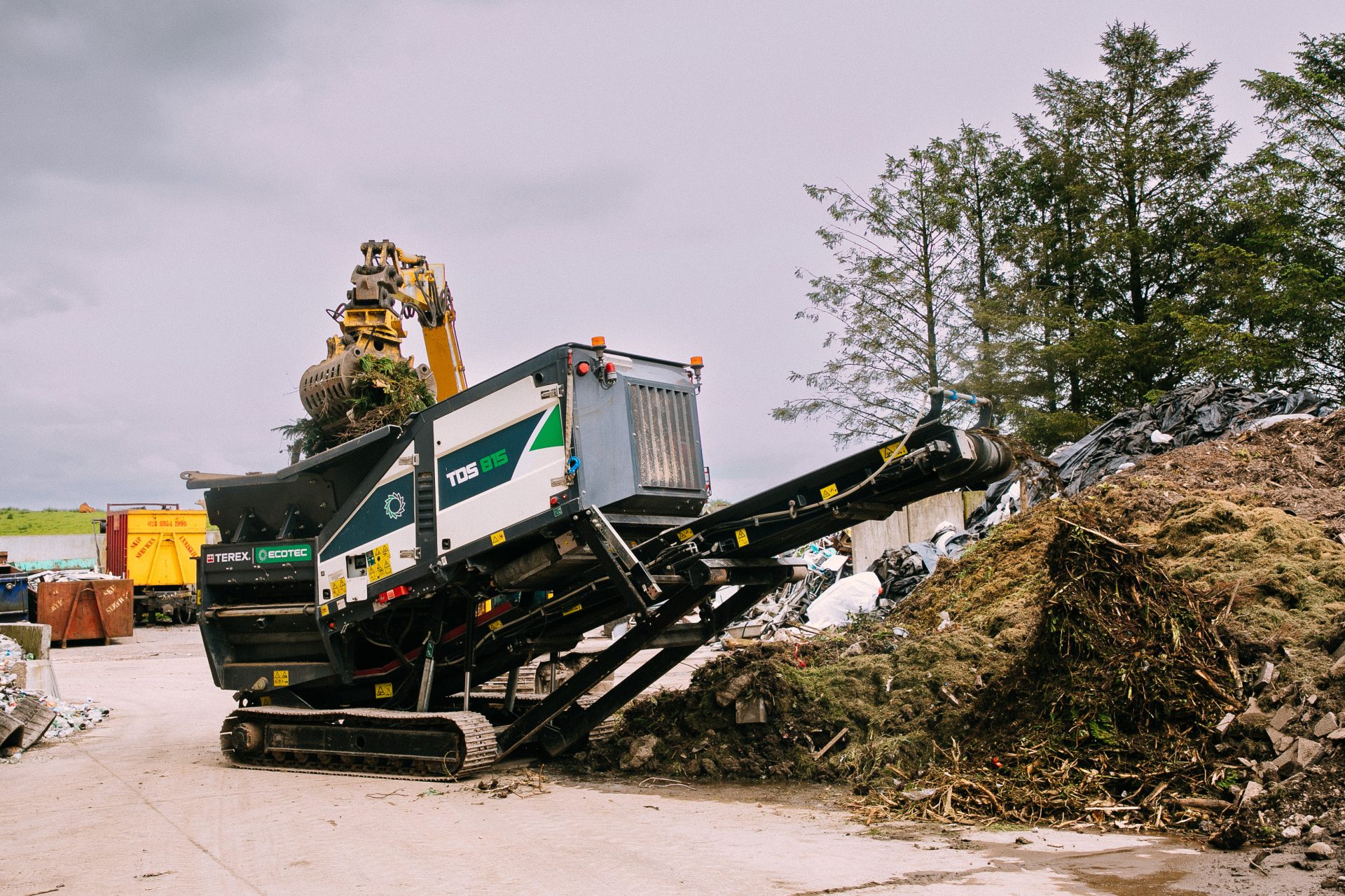 Unveiling the Compact Powerhouse – the Terex Ecotec TDS 815 Shredder ...