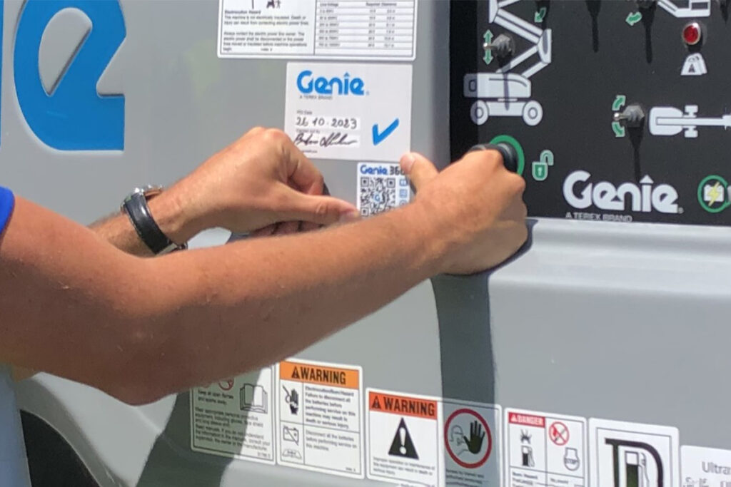New Serial Hub Digital Feature Brings QR Codes to Genie Lifts, Making ...