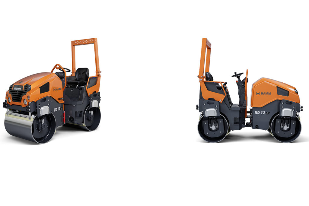 Hamm │ New compact tandem rollers, HD 10–HD 12 G-Tier - Machinery Movers